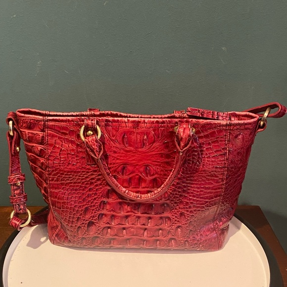 Brahmin | Bags | Brahmin Small Arno Bag In Red Melbourne | Poshmark